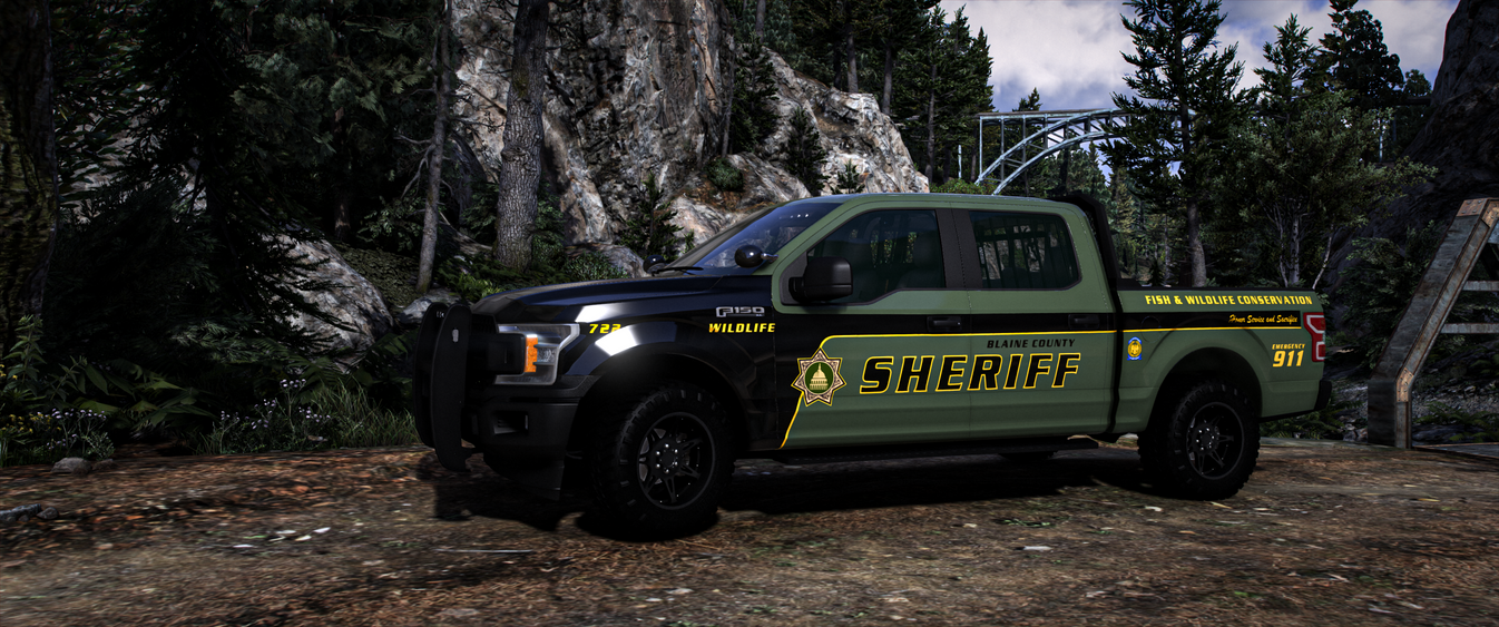 Blaine County Sheriff's Office Livery Pack – Space101