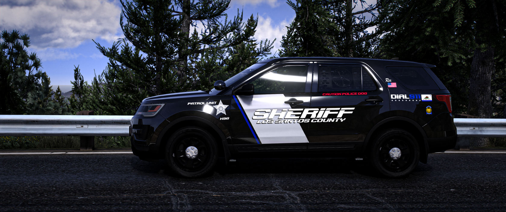 Los Santos / Blaine County Sheriff's Office Livery Pack – Space101