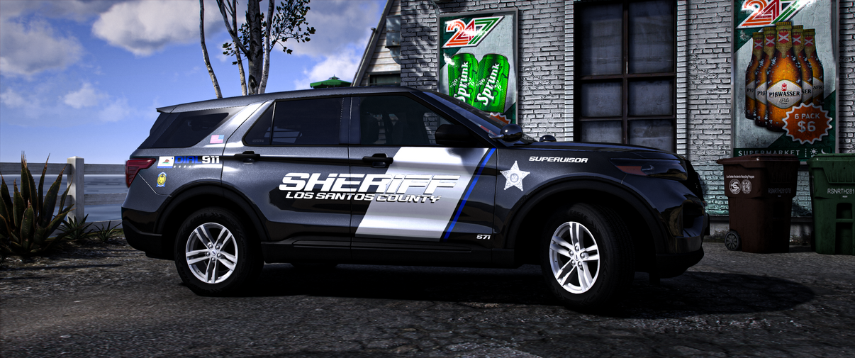 Los Santos / Blaine County Sheriff's Office Livery Pack – Space101