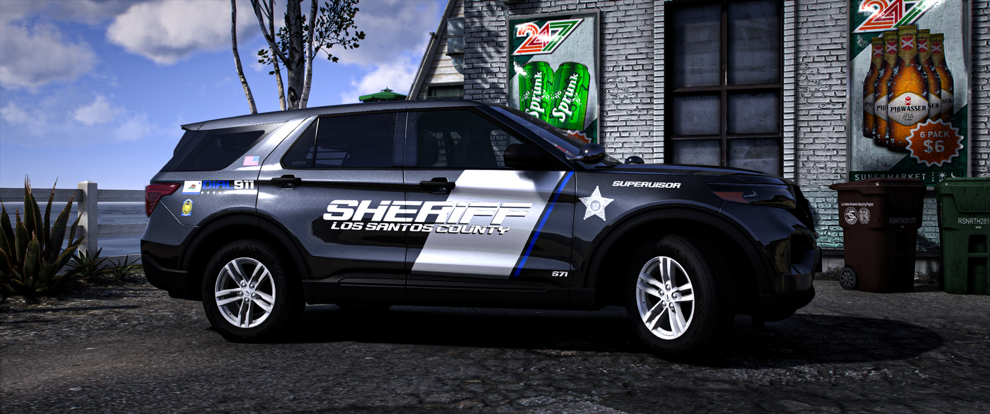 Los Santos / Blaine County Sheriff's Office Livery Pack – Space101
