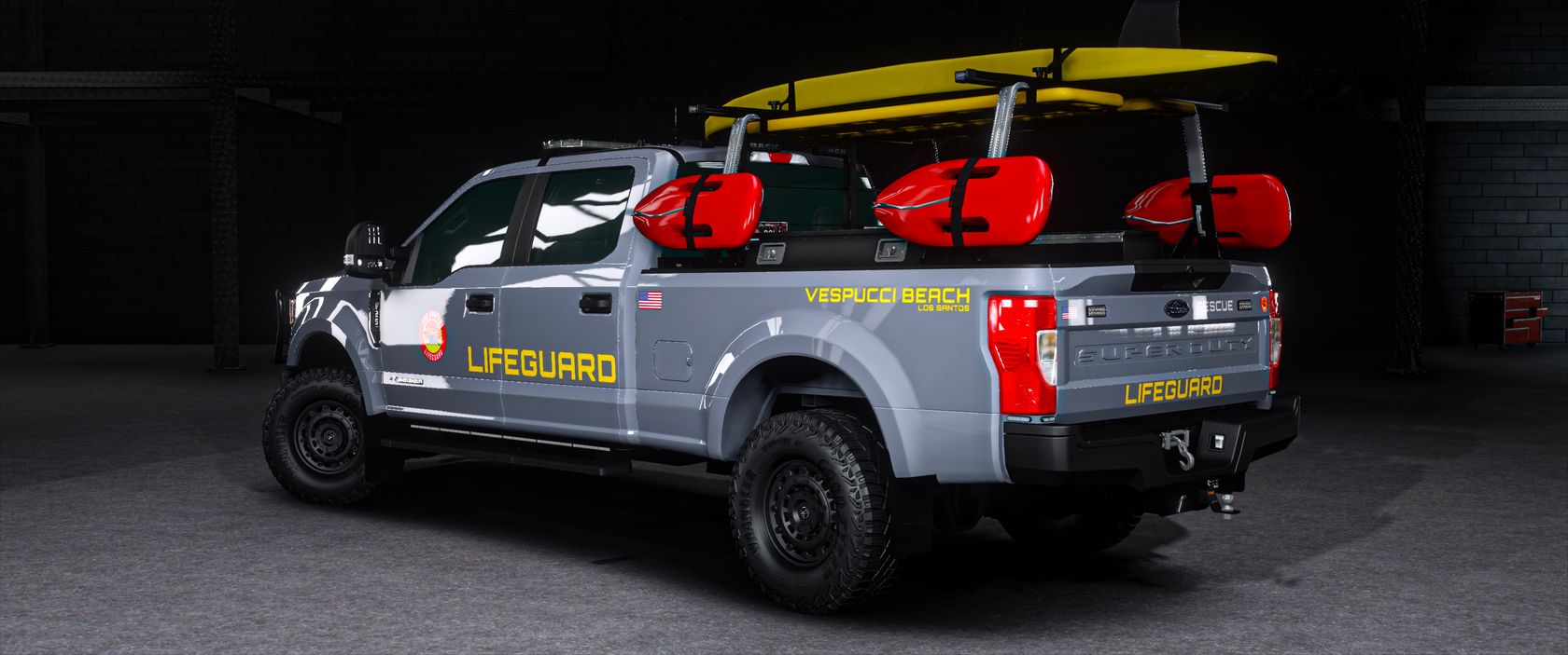2021 Fire Utility/Lifeguard Truck – Space101