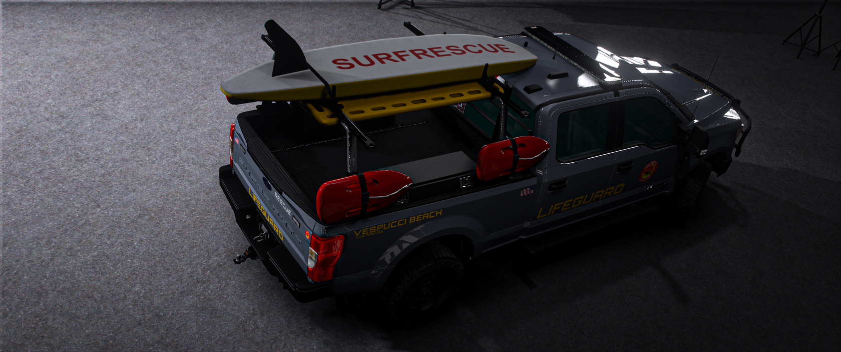 2021 Fire Utility/Lifeguard Truck – Space101