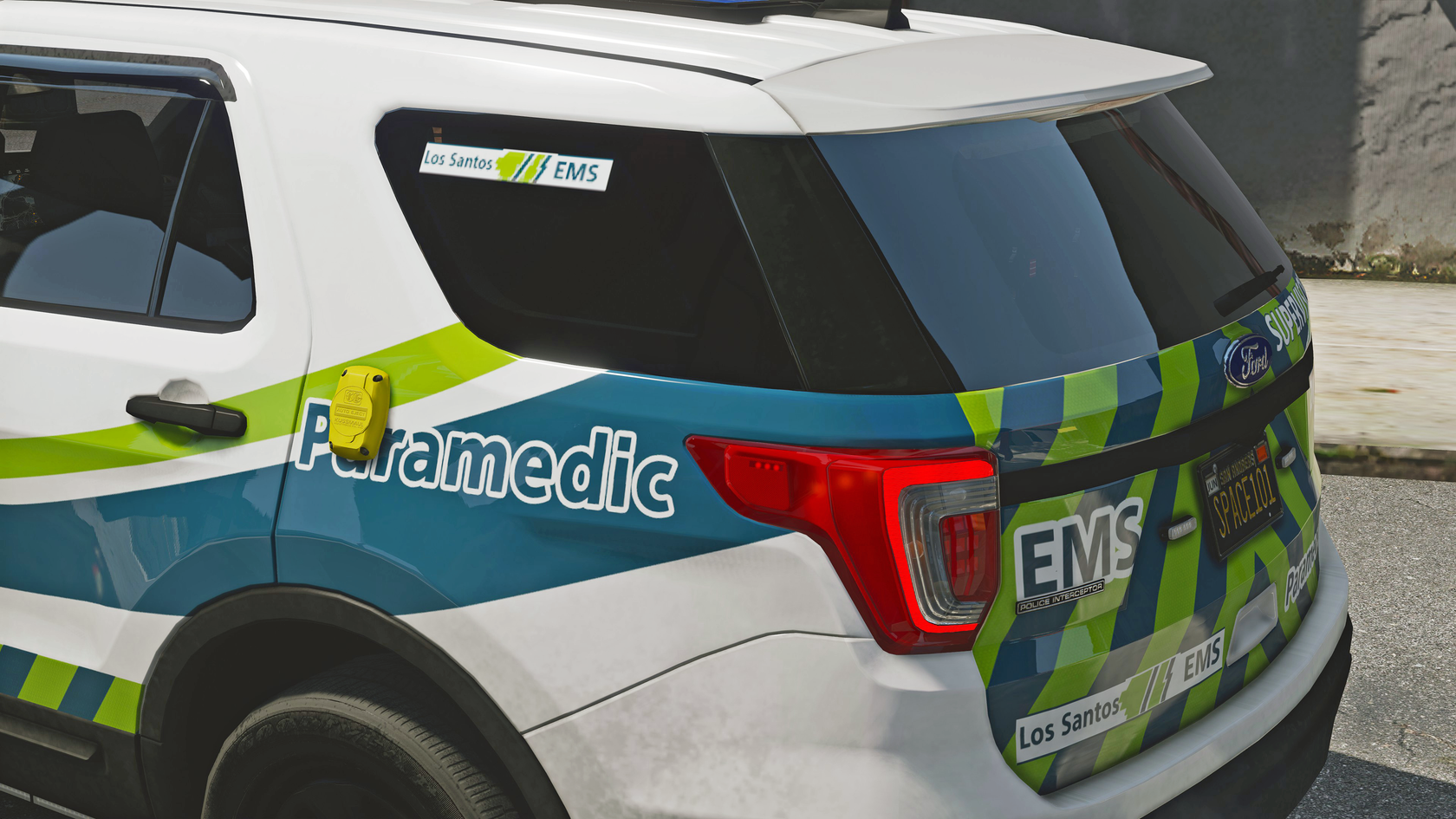 Los Santos Emergency Medical services livery pack – Space101