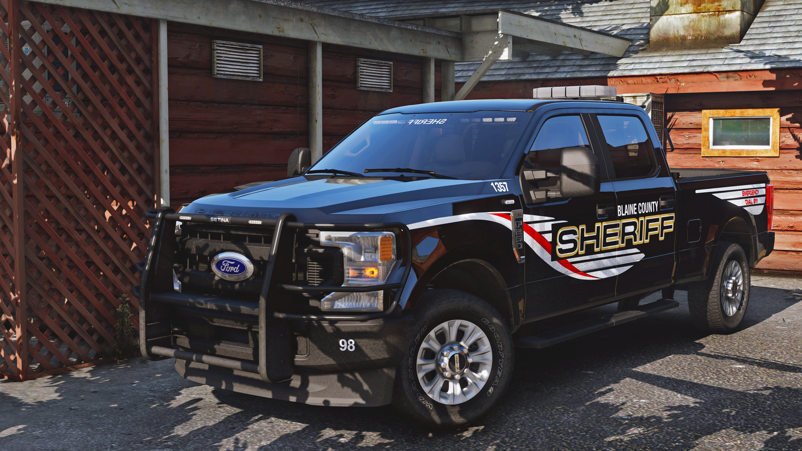 Blaine County Sheriff's Office Livery Pack – Space101